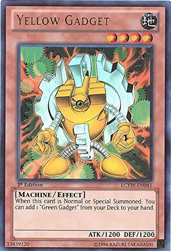 Amazon.com: YU-GI-OH! - Yellow Gadget (LCYW-EN041) - Legendary ...