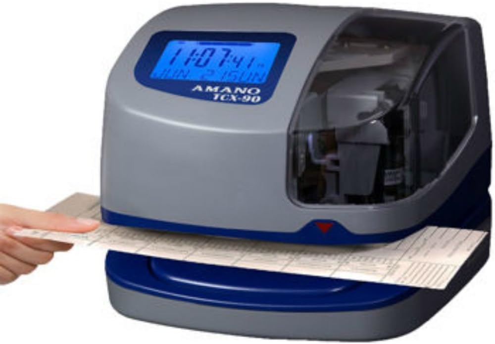 Amazon.com: Amano PIX-95 Electronic Time Clock : Office Products
