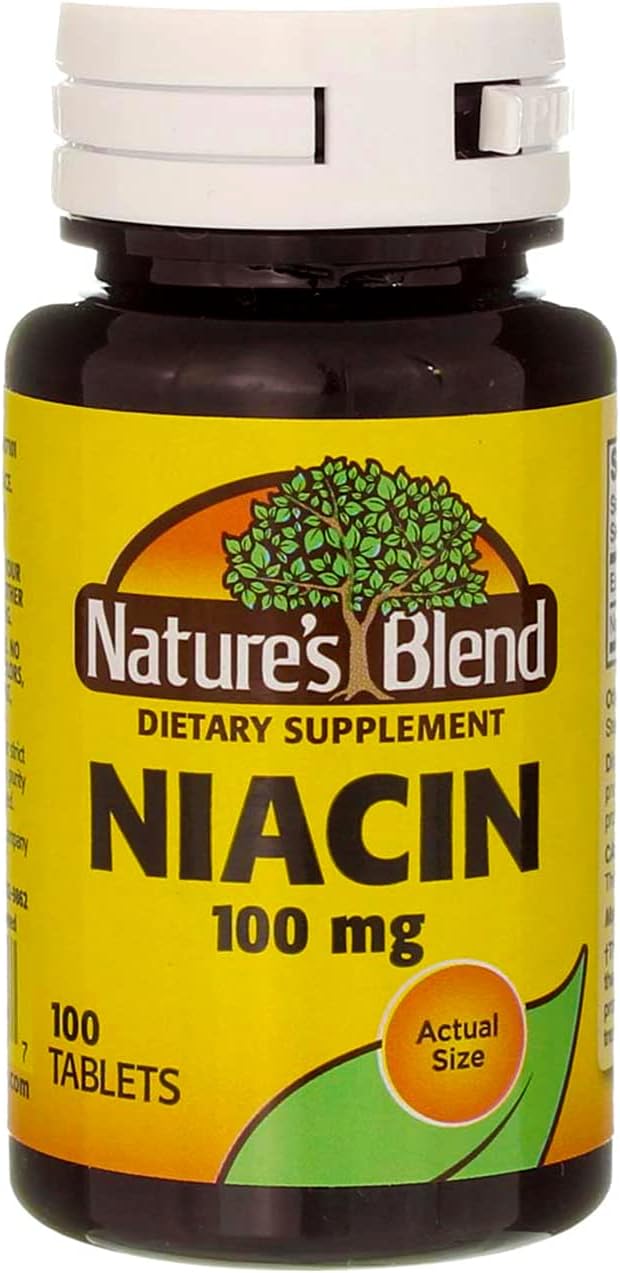 Amazon.com: Piping Rock Niacin 100mg | 300 Tablets | with Flushing ...
