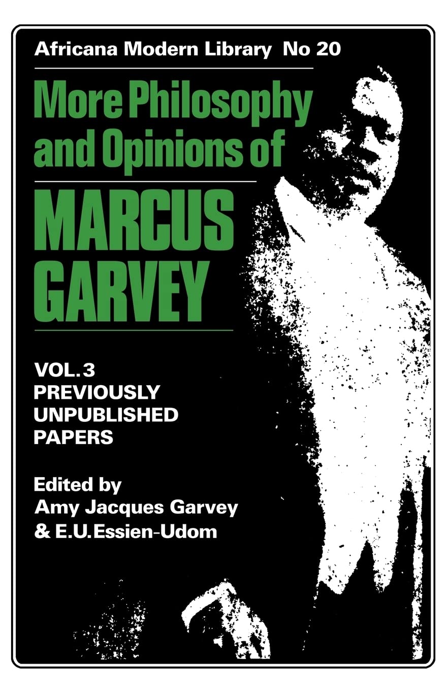 More Philosophy and Opinions of Marcus Garvey (Africana Modern Library ...