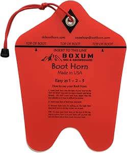 Amazon.com : Boxum Ski Boot Horn - Ski Boot Horns, Makes Putting on Ski ...
