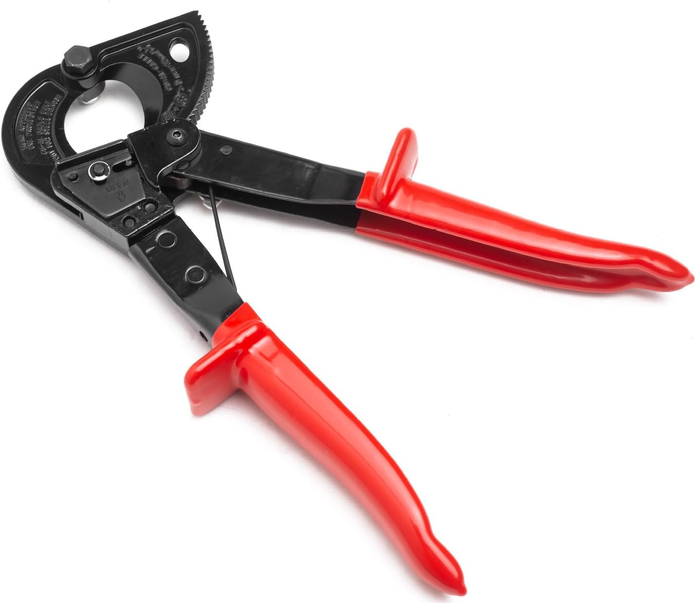 Ratcheting Cable Cutter Up to 240mm²/Ø28mm Heavy Duty Ratchet Cable ...