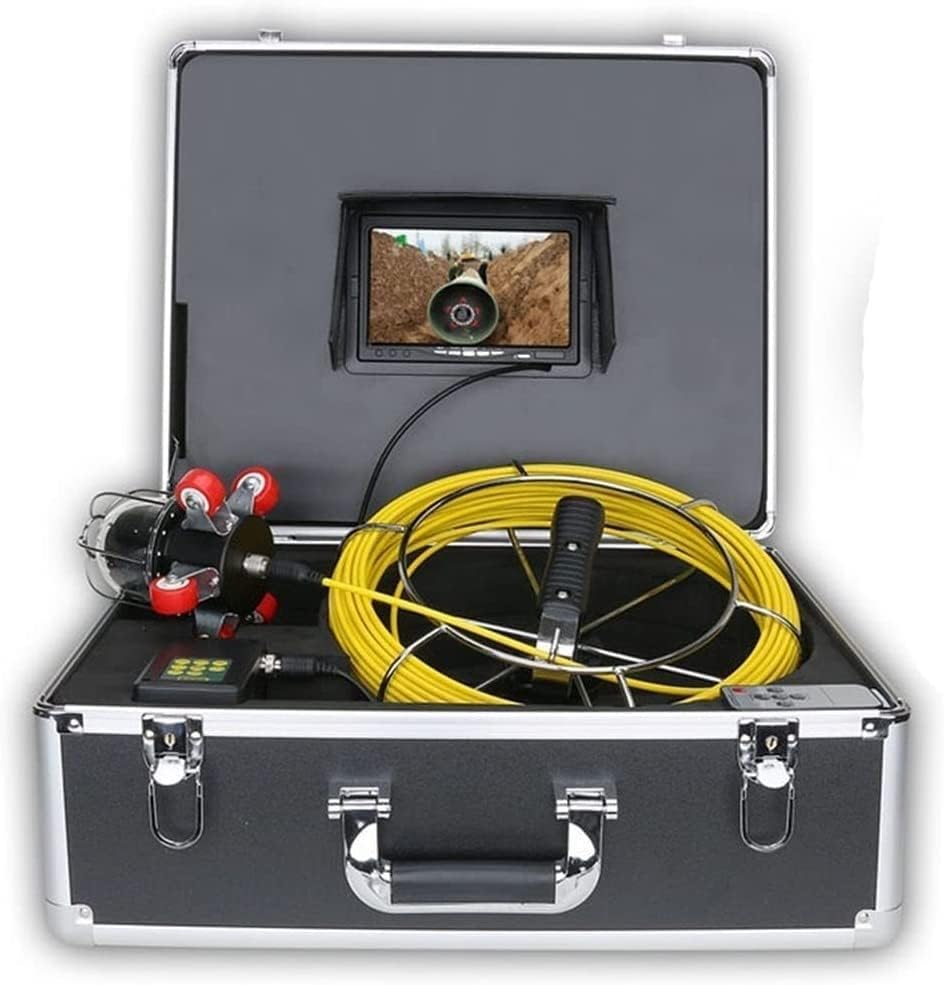 Amazon.com: KOOFUR Inspection Cameras 7 Inch 30M Pipe Inspection Video ...