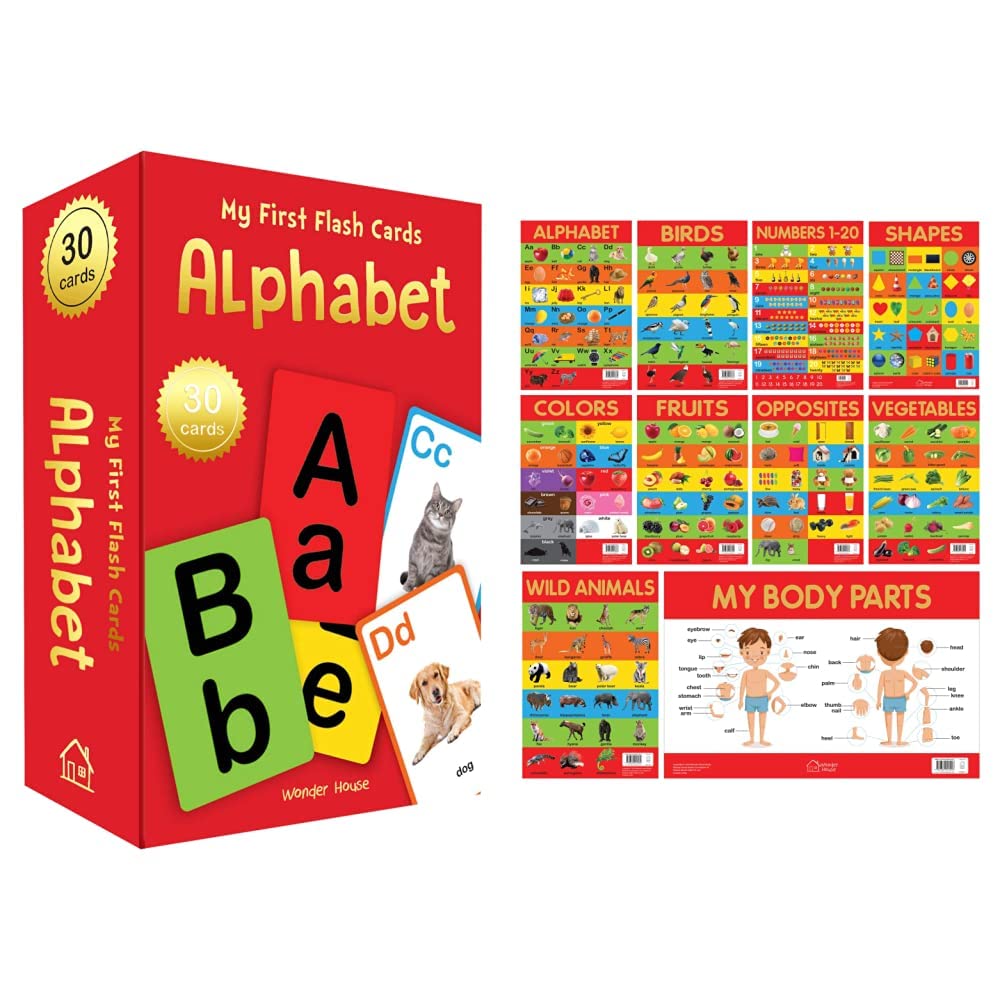 My First Flash Cards Alphabet 30 Early Learning Flash Cards ...