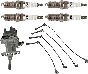 Amazon.com: Ignition Kit Distributor Spark Plugs Spark Plugs Wire Set ...