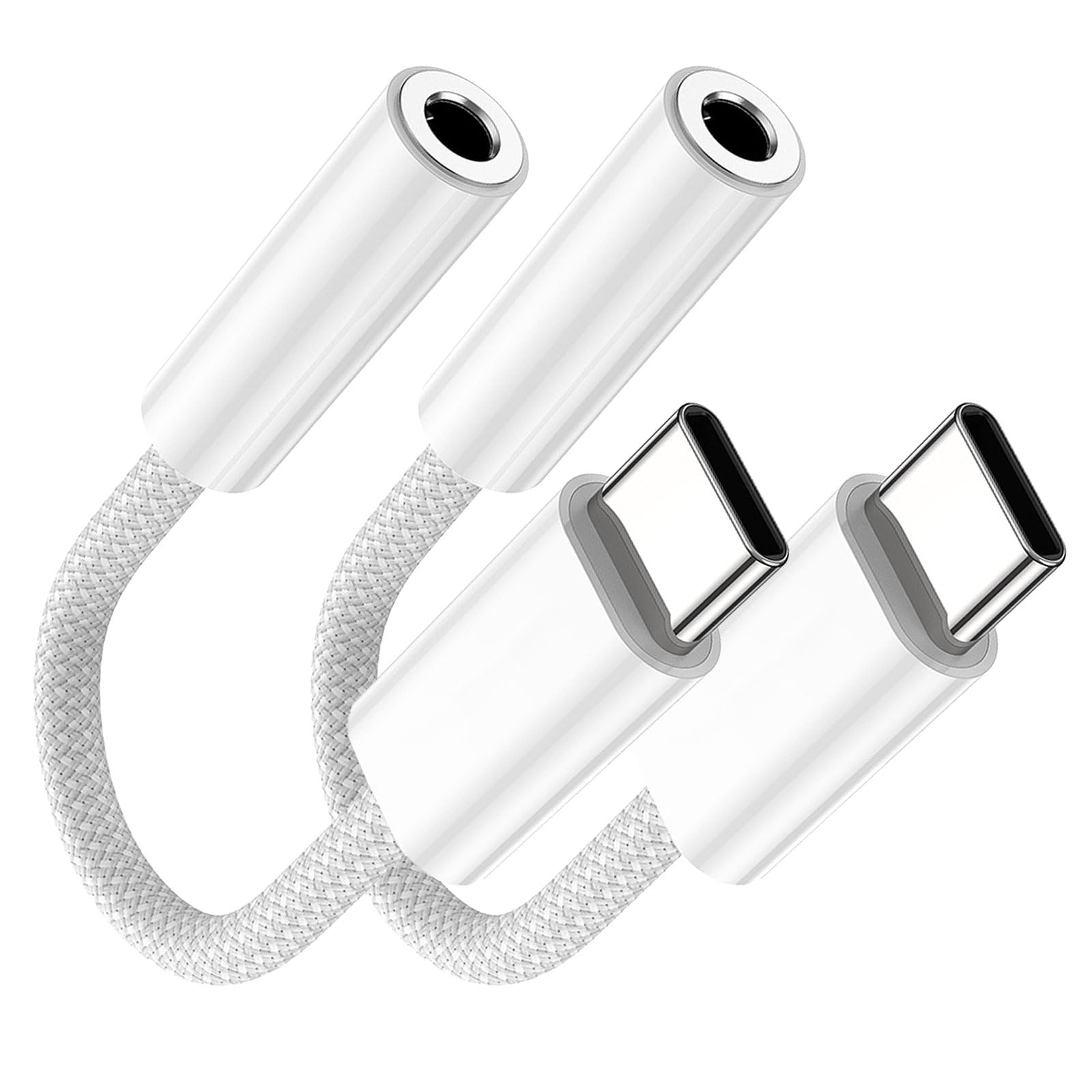 Amazon.com: USB C to 3.5mm Female Headphone Jack Adapter, USB C to Aux ...