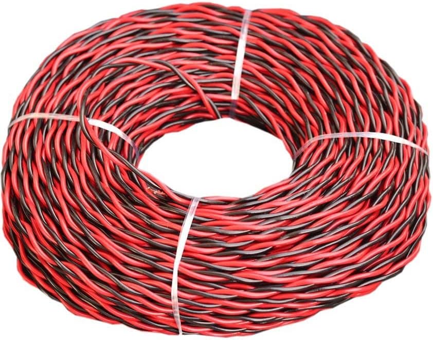 TWC Active Flexible Double Core Electrical Wire |Assorted, 90 Meter, 2. ...