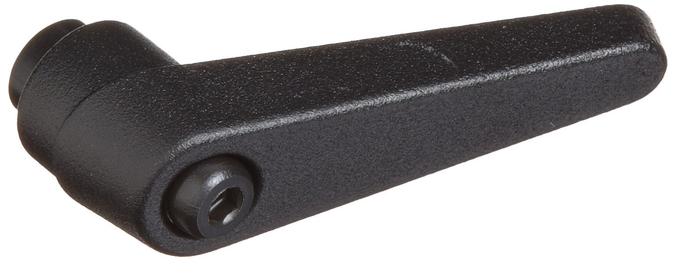 Amazon.com: Die Cast Zinc Adjustable Clamping Handle, Threaded Hole, 4 ...