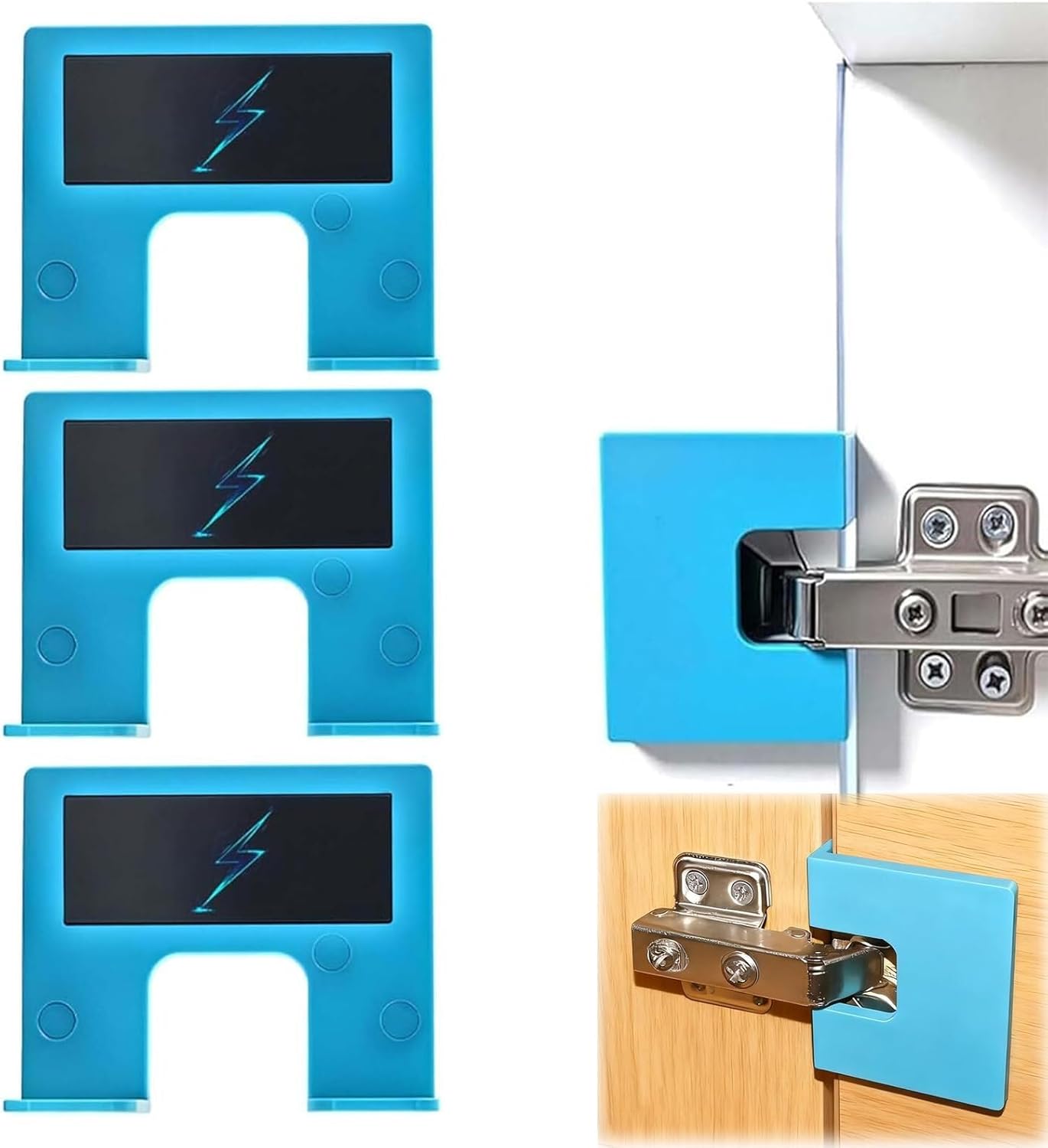 Amazon.com: Door & Cabinet Hinge Mortise Jig, The Easy Hinge Mate ...