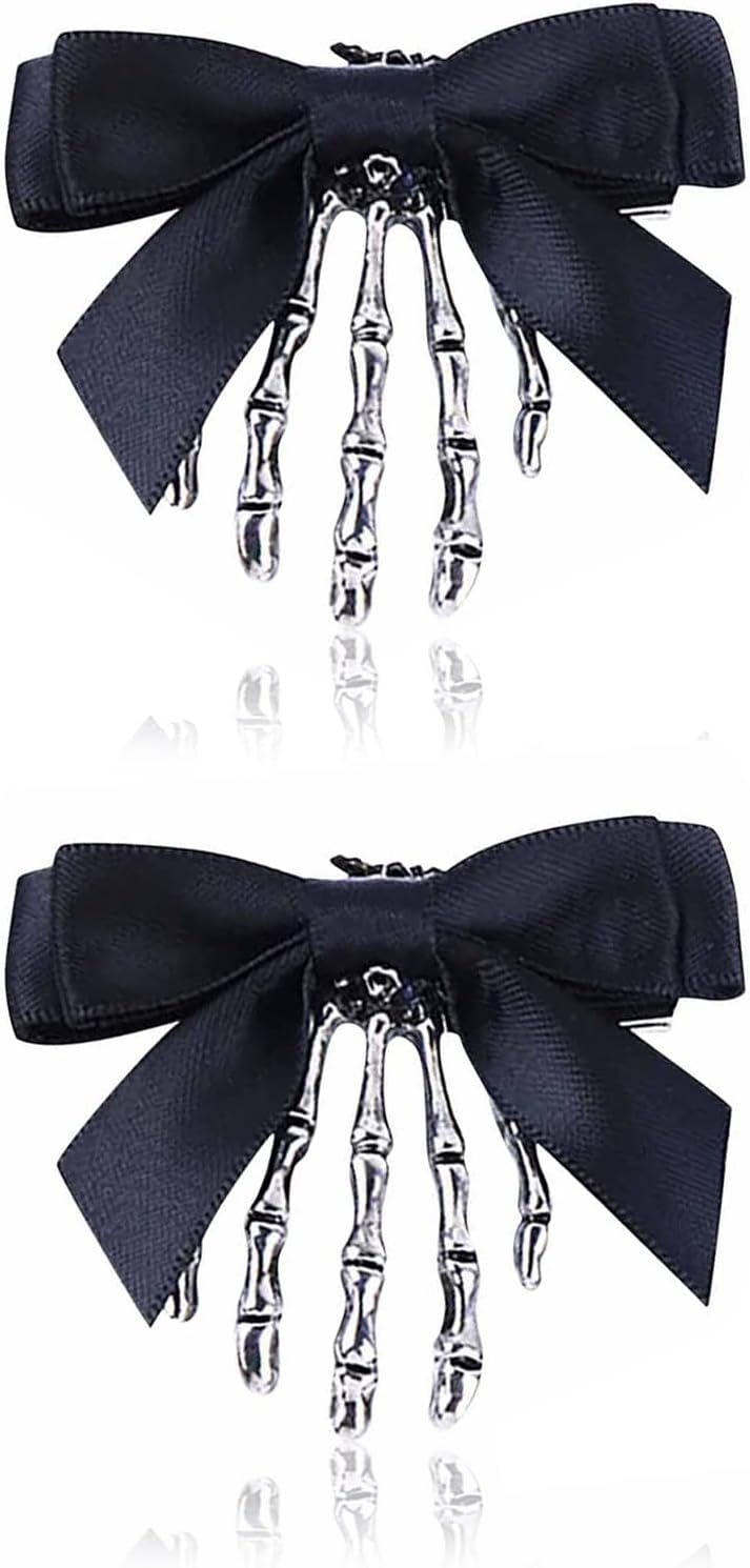 Amazon.com : Aeyistry 1 Pair Halloween Bat Wings Hair Clips,Devil Wing ...