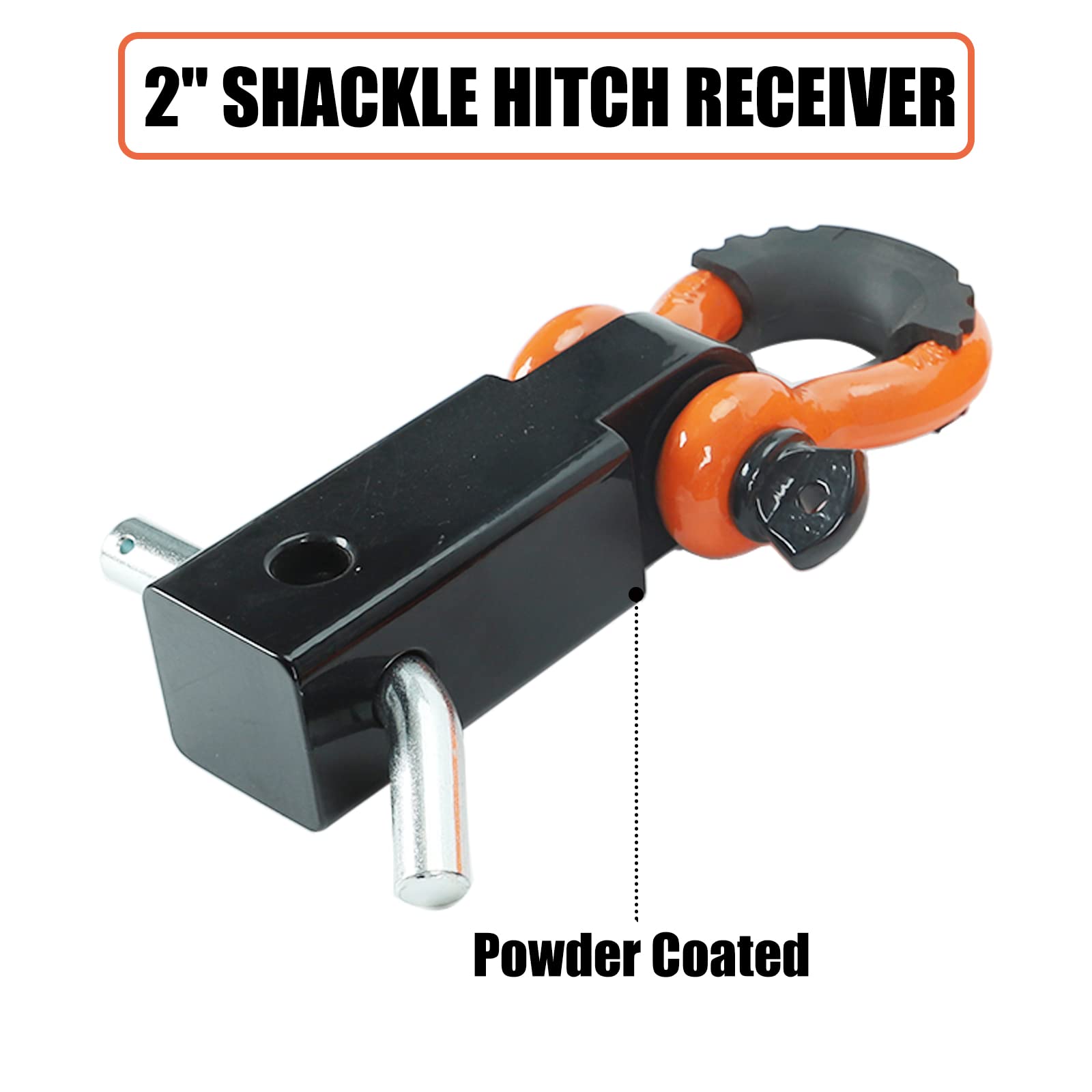 Snapklik.com : Aikosin Tow Strap Recovery Rope Kit 100% Nylon 3 X 20ft ...