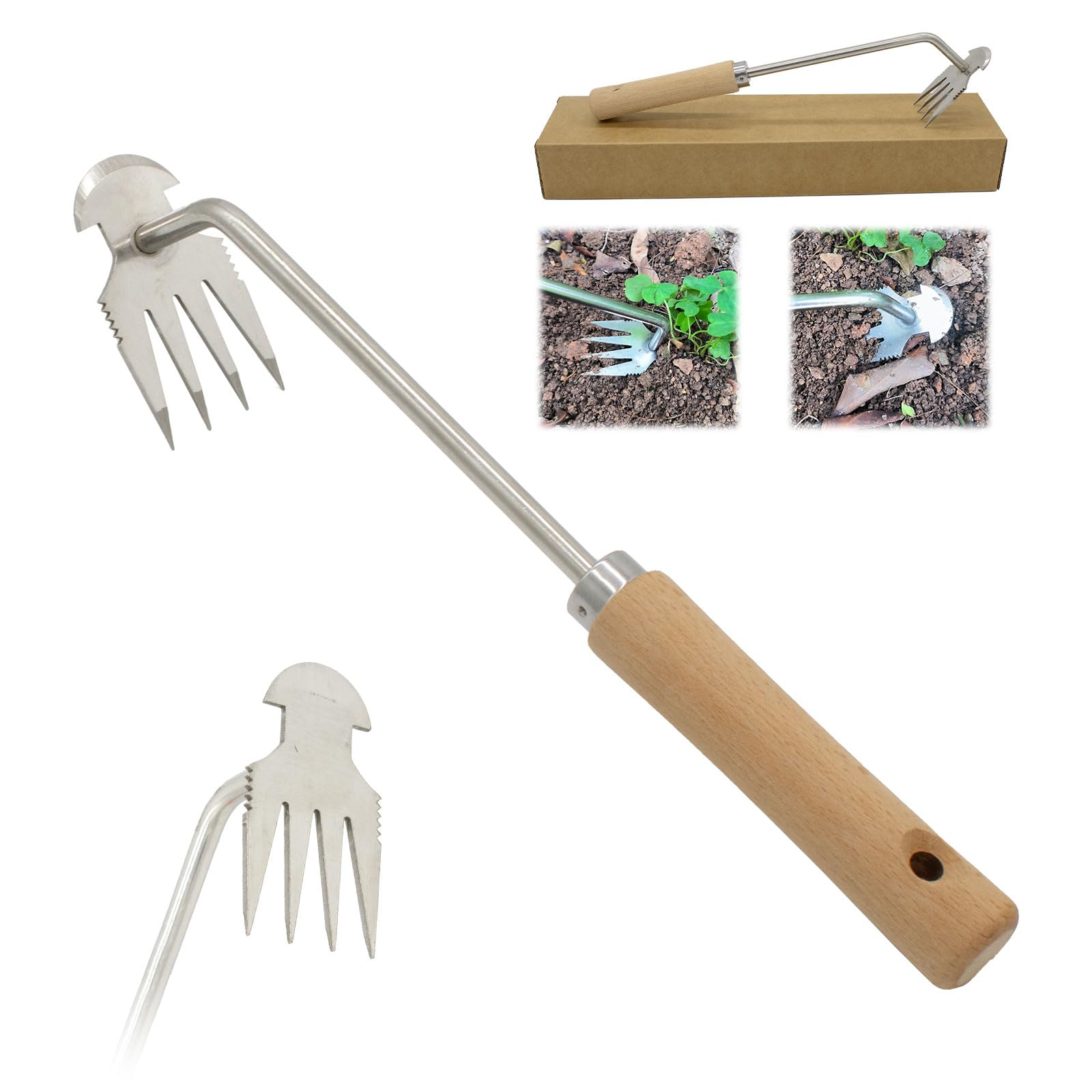 Amazon.com : Weeding Artifact Uprooting Weeding Tool, Upgrade Garden ...