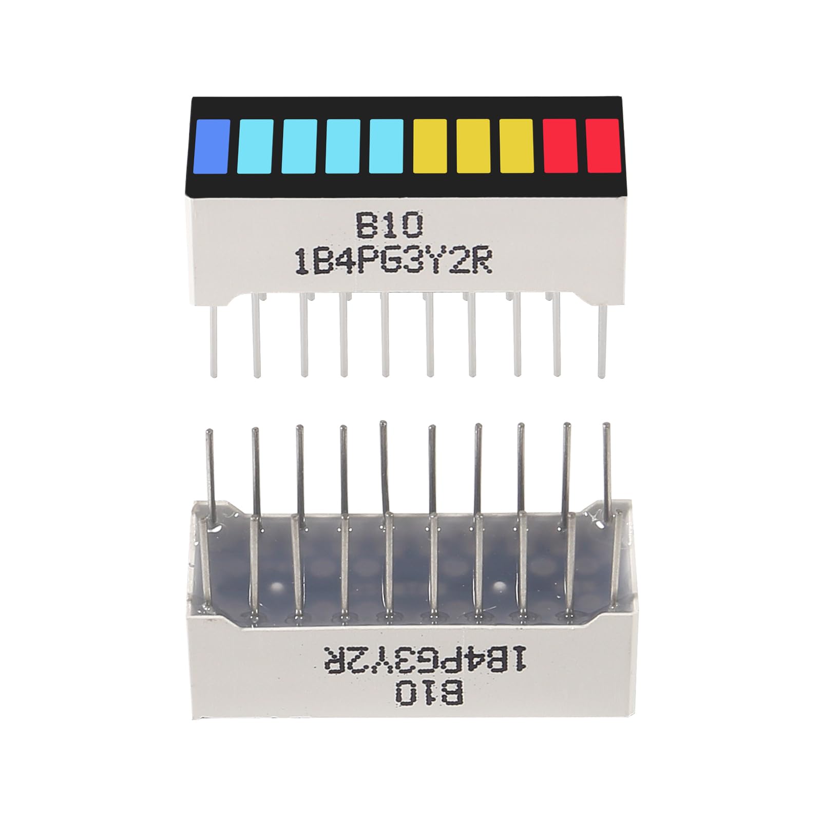 Snapklik.com : AITRIP 10PCS 10 Segment LED Bar Graph Display