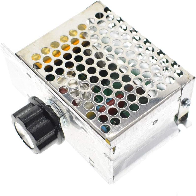 Professional Voltage Regulators 4000W 220V High Power SCR Speed Controller Electronic Voltage ...