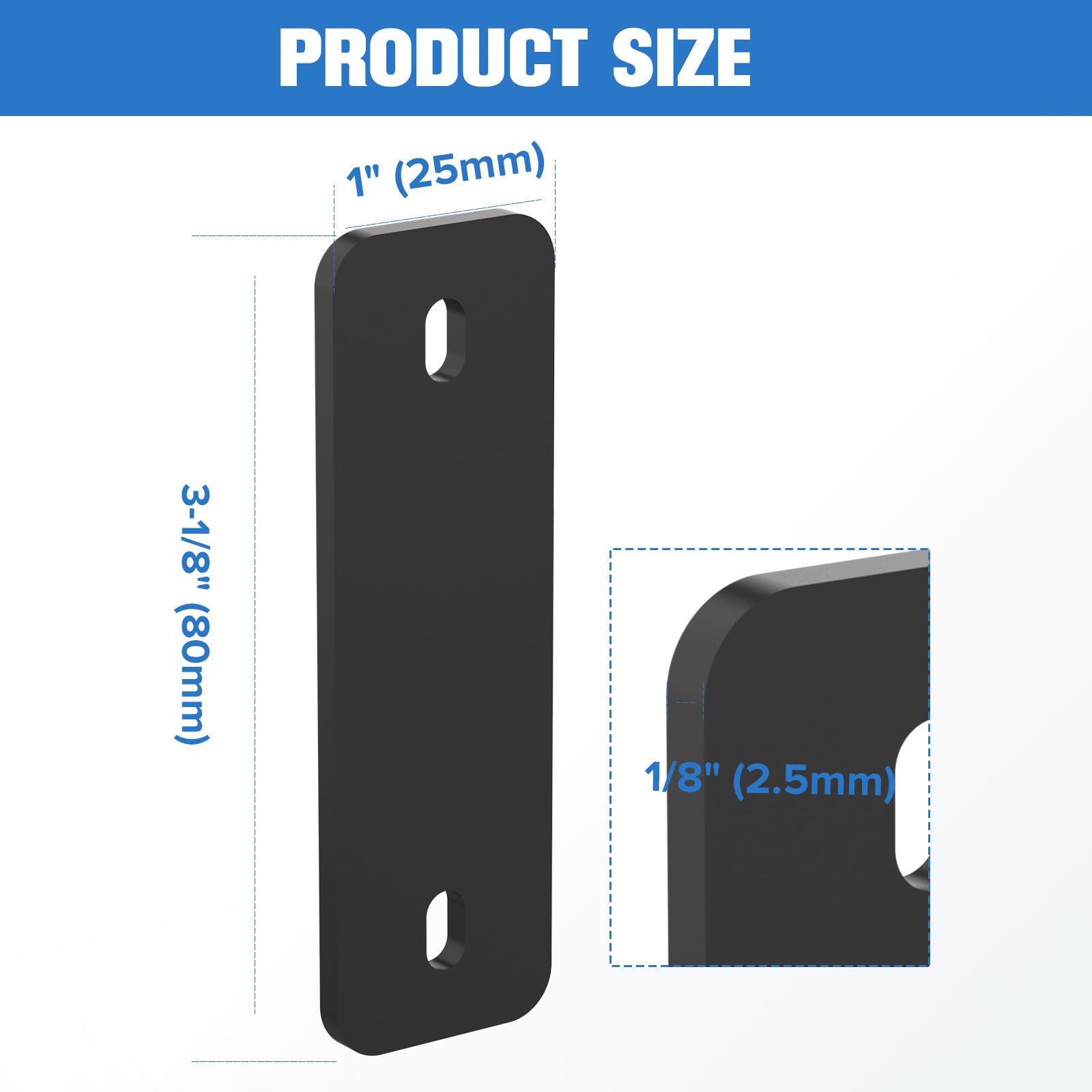 Snapklik.com : YogePote 90/180 Degree Barn Door Lock Spacer