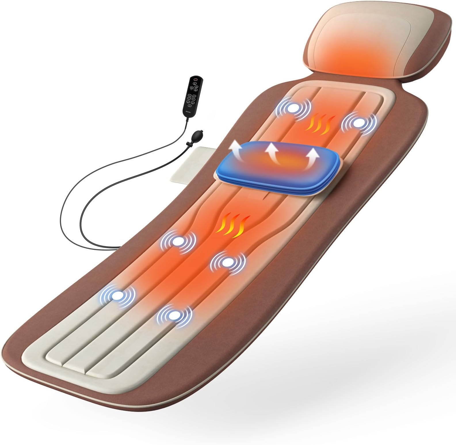 Amazon.com: Full Body Massage Mat, 3D Body Stretching & Lumbar Traction ...