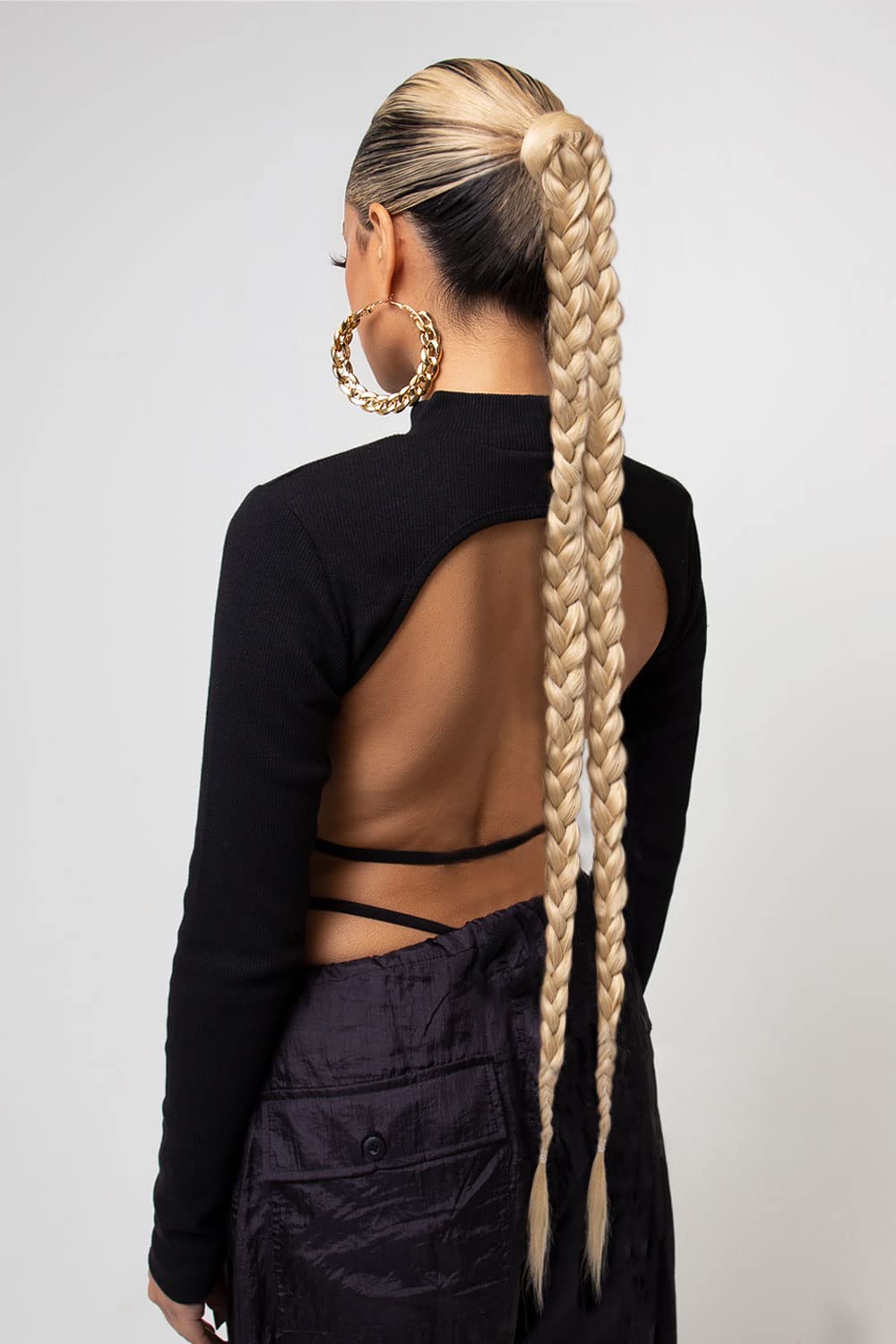 Lullabellz Extra AF Double Up Hair Braid, 34-Inch Length, Chestnut ...