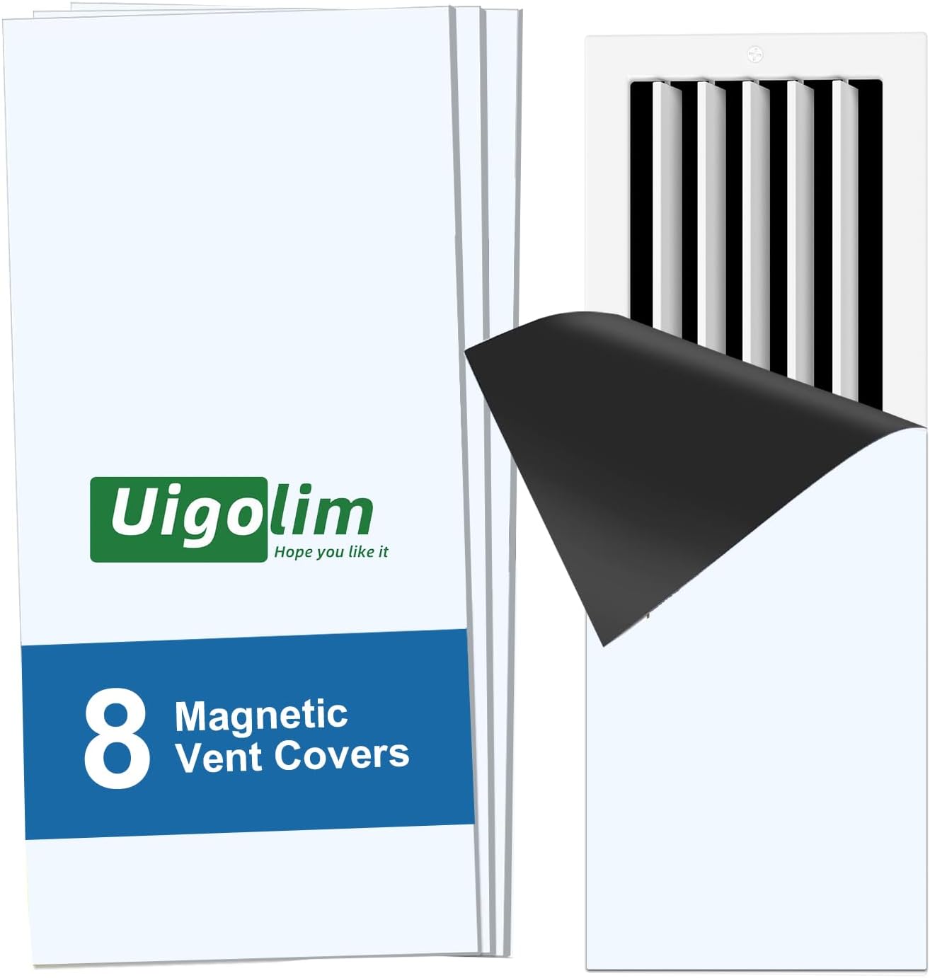 4 Pack Strong Magnetic Vent Covers for Home Ceiling, 8x15.5 Inches ...