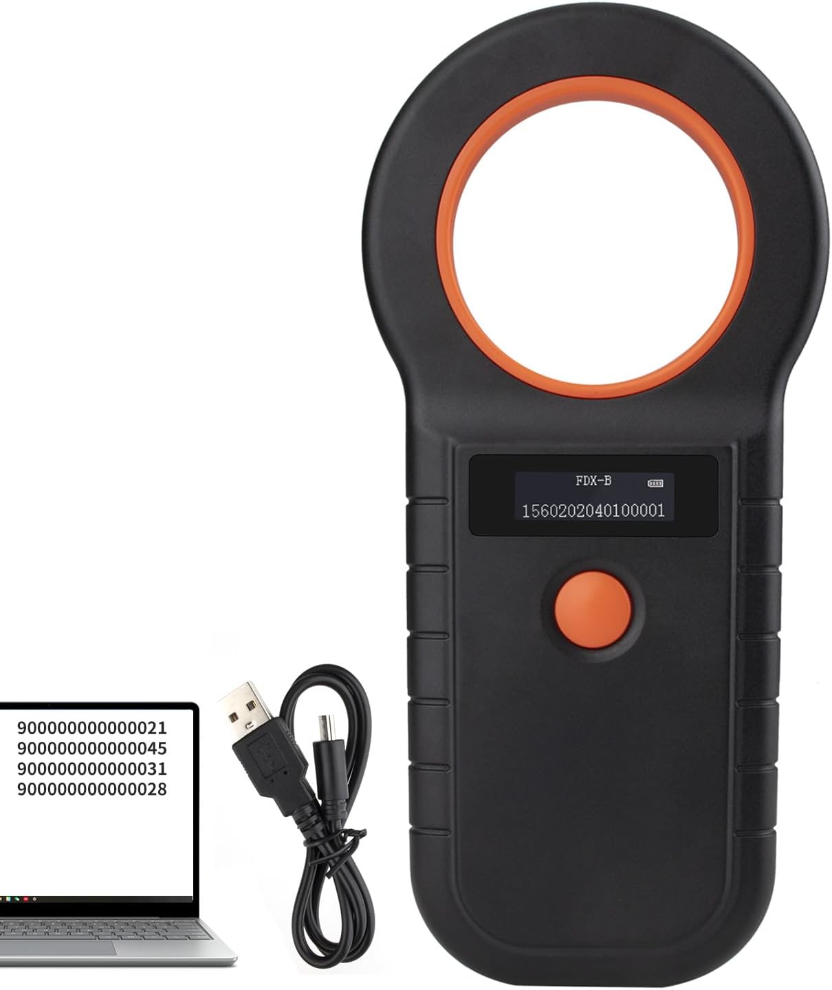 Amazon.com : Pet Microchip Scanner FDX-B/EMID Micro Chip Reader ...