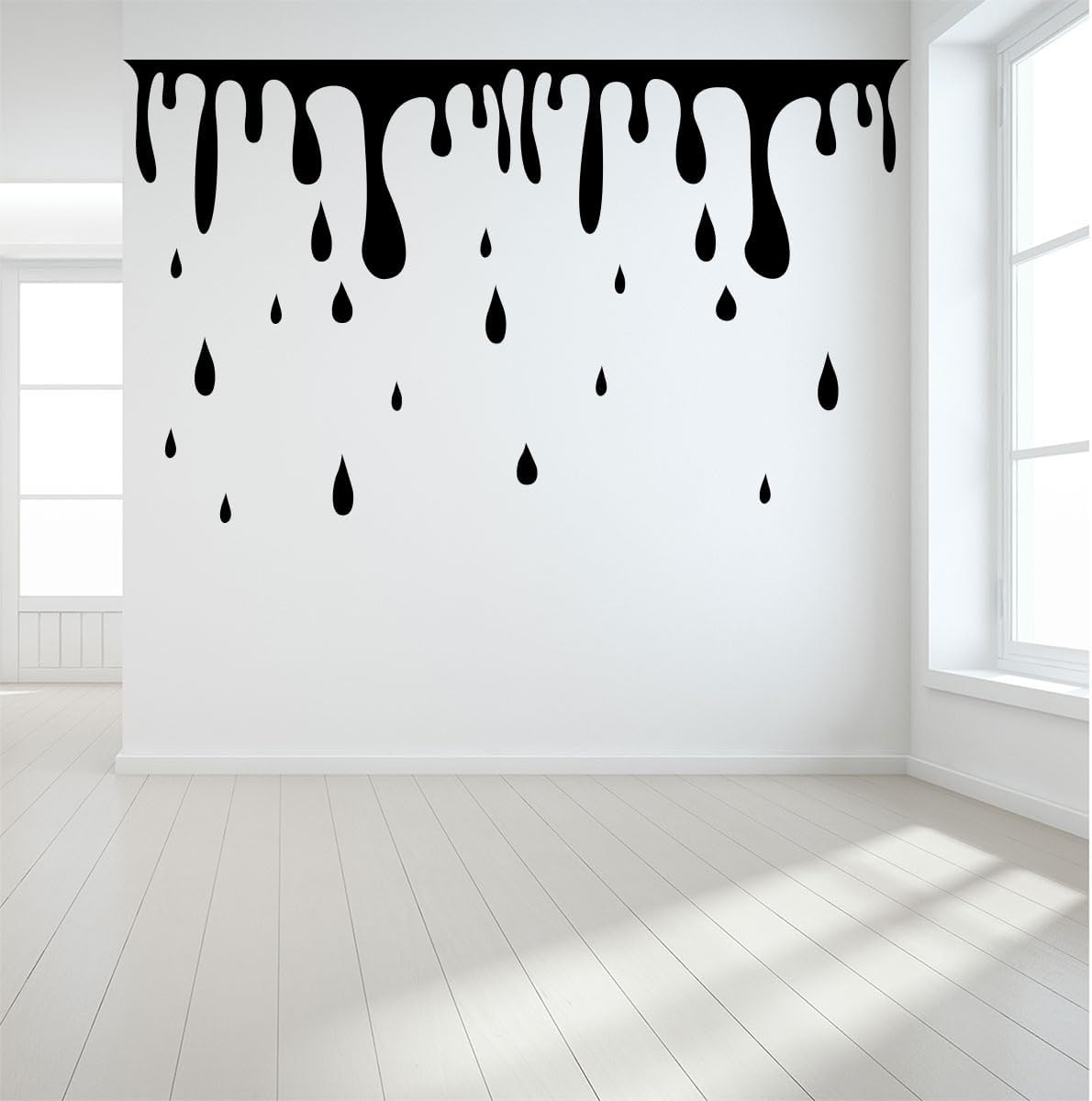 Amazon.com: Paint Dripping Wall Decal Decor for Your Living Room ...