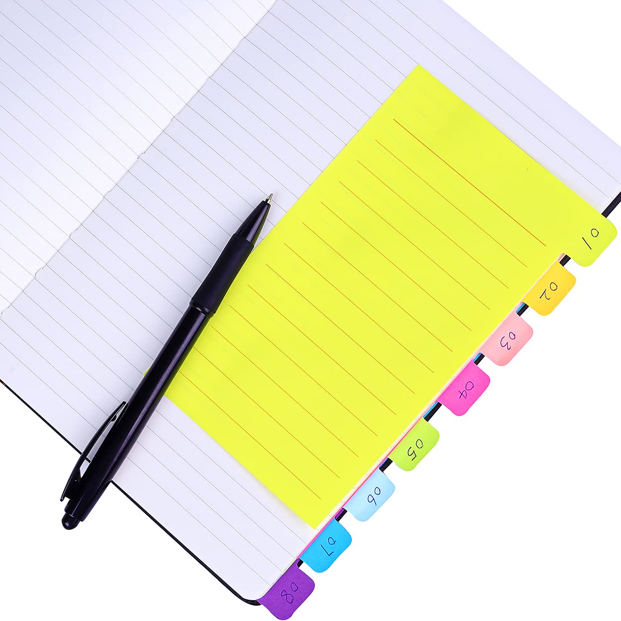 Snapklik.com : Office Supplies Divider Sticky Notes Tabs,School ...