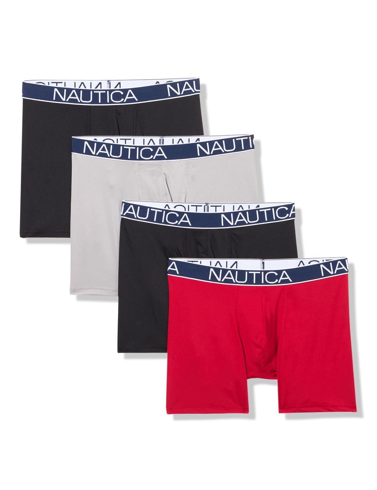 Nautica Men's 4-Pack Brushed Micro Boxer Briefs at Amazon Men’s ...