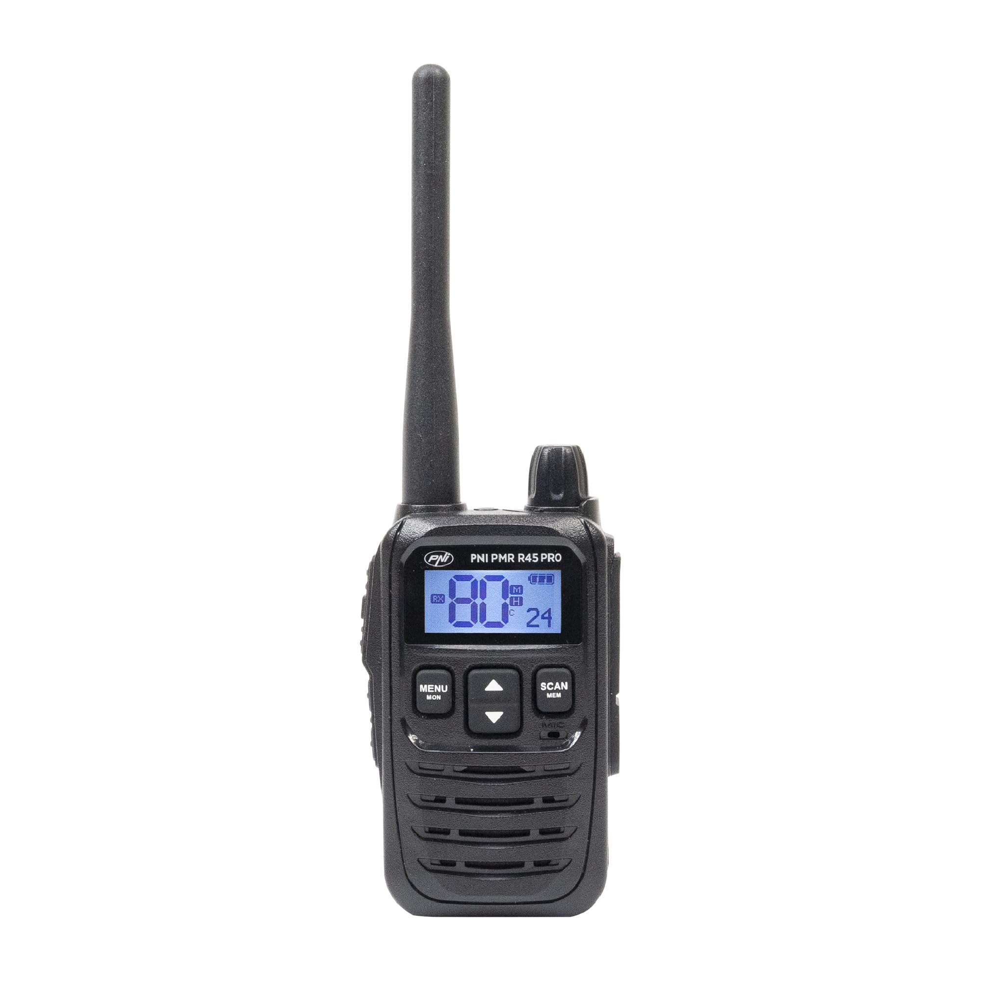 Portable radio station PNI PMR R45 PRO 446MHz, 0.5W, 99 programmable ...