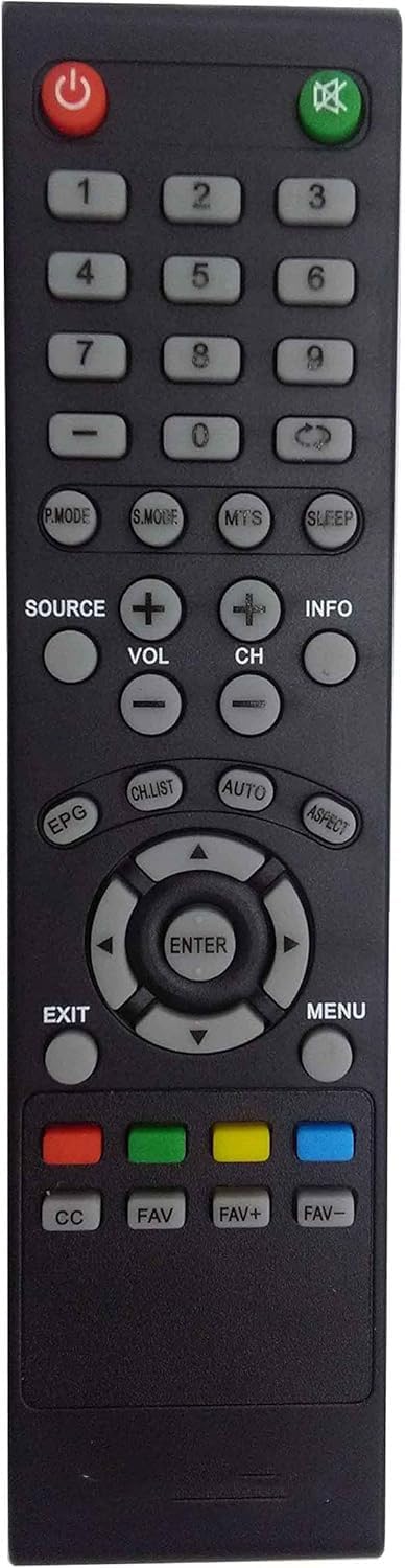 Amazon.com: Remote Control Replacement for PROSCAN TV PLDED4017 ...