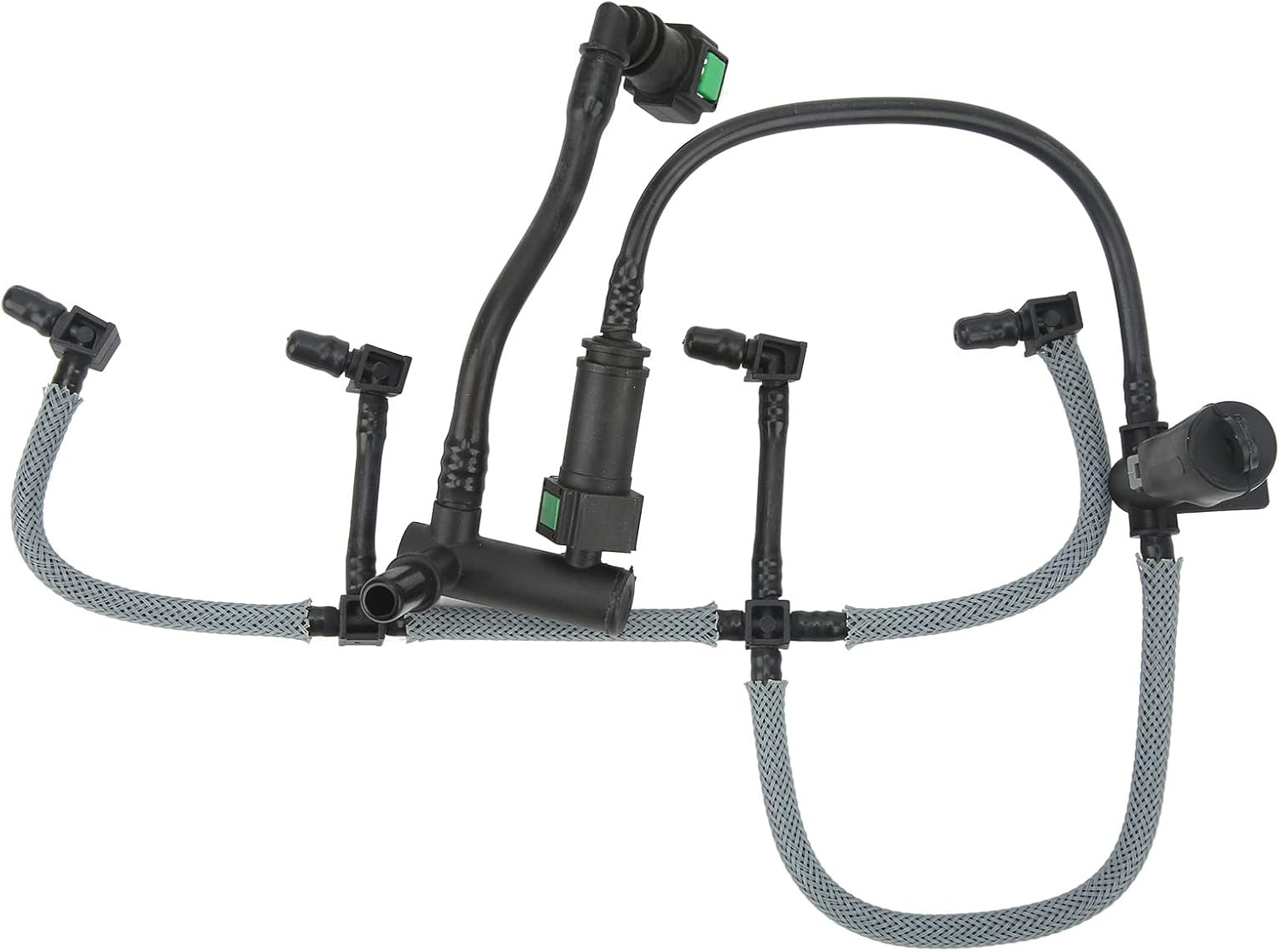 Amazon | 燃料リークオフパイプ 4M5Q9K022AG 1521487 車用燃料ホース 燃料インジェクター リークオフパイプ交換 ...