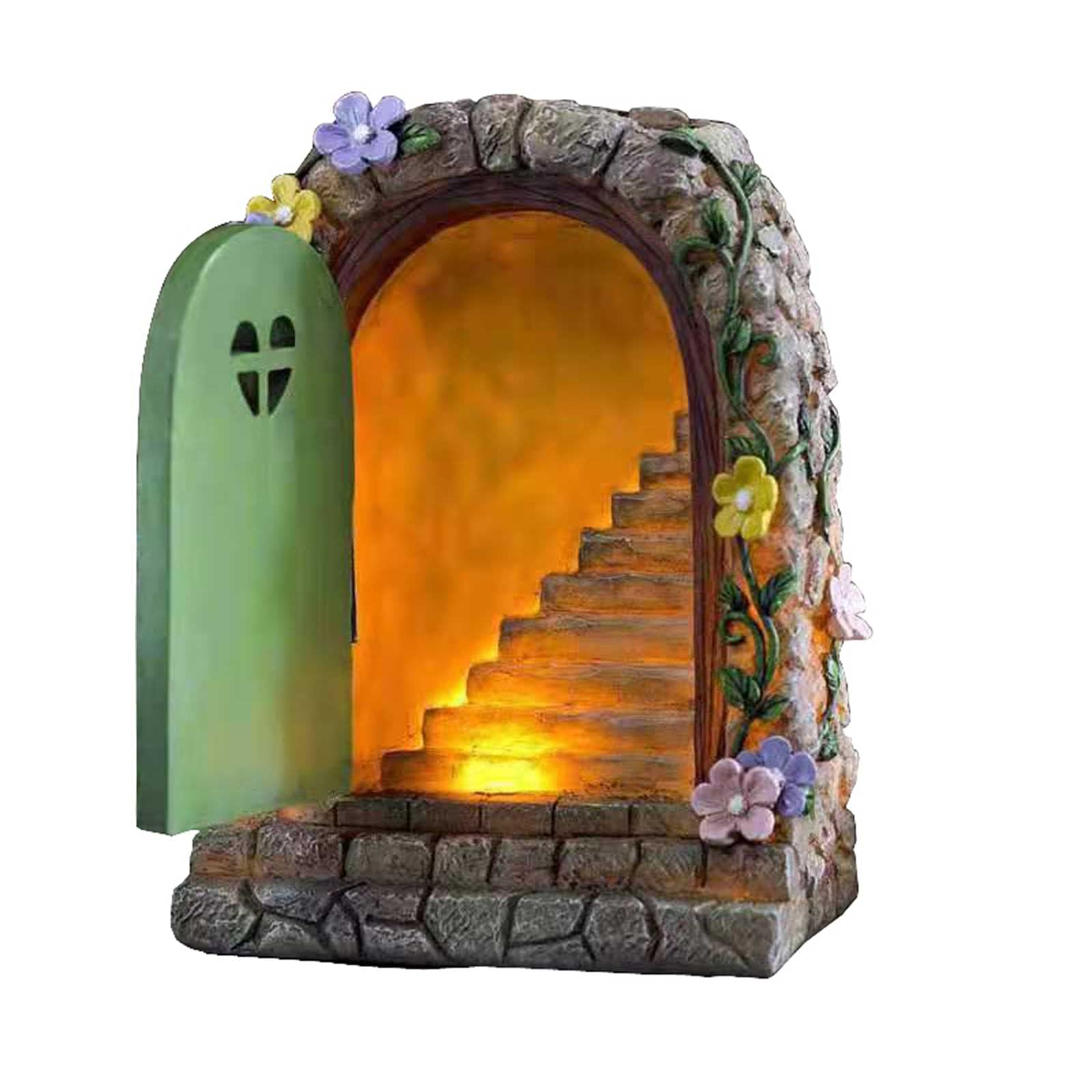 Tree Door and Window Tree Huggers, Glow in Dark Gnome Fairy House ...