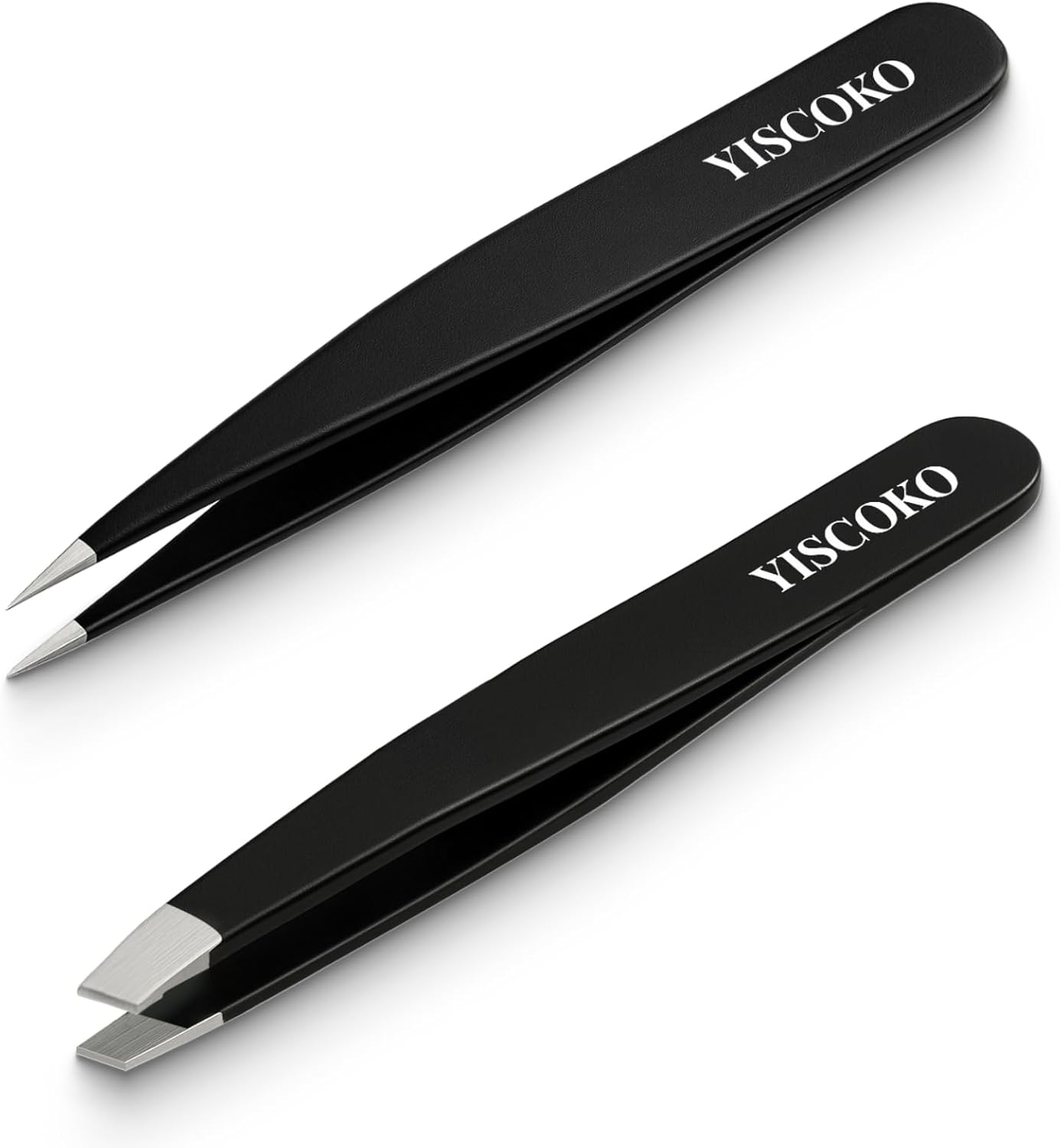 YISCOKO Professional Tweezers for Facial Hair Women,Eyebrow Tweezers ...