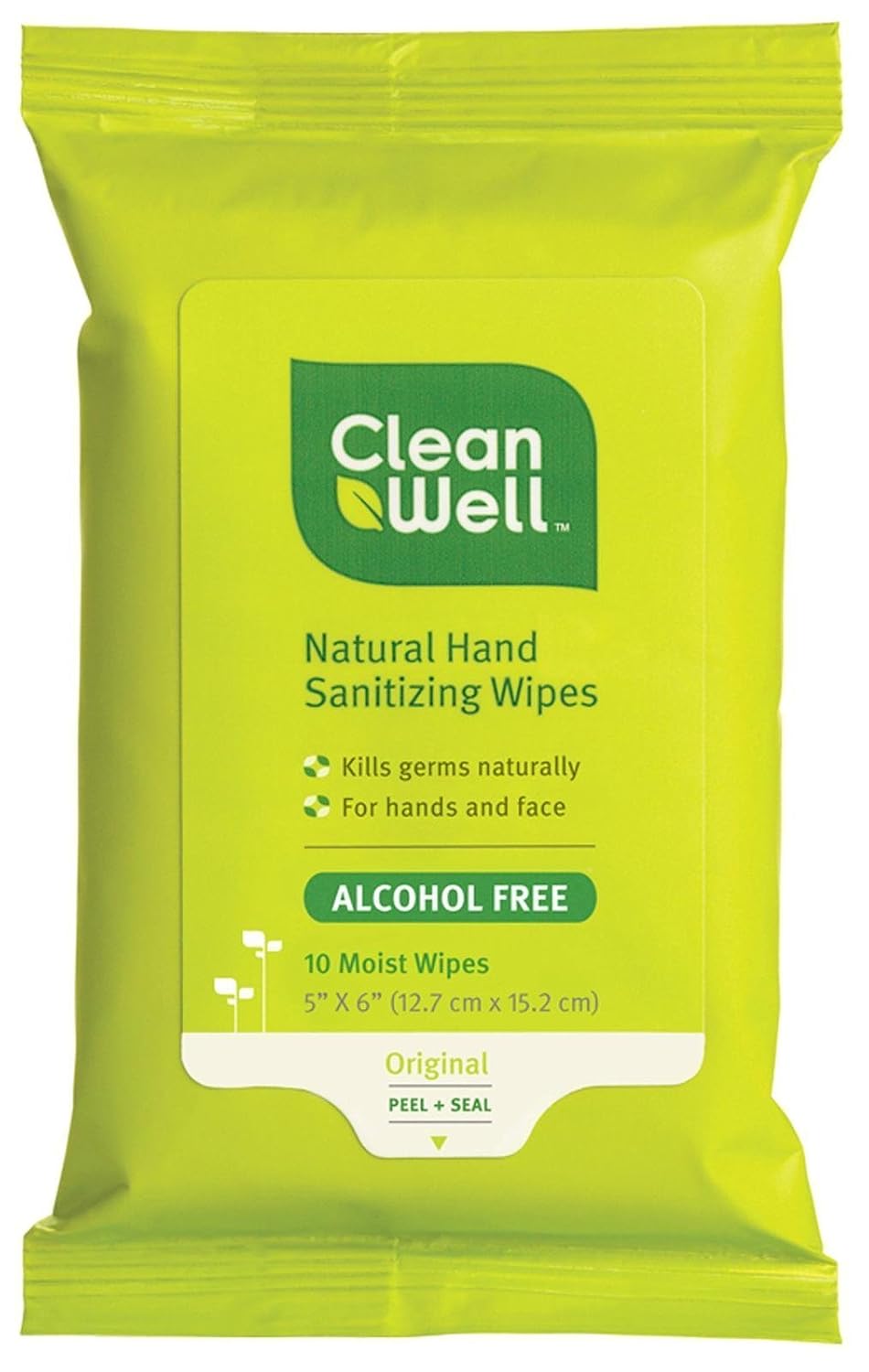 Amazon.com : Natural Alcohol Free Hand Sanitizing Wipes : Health ...