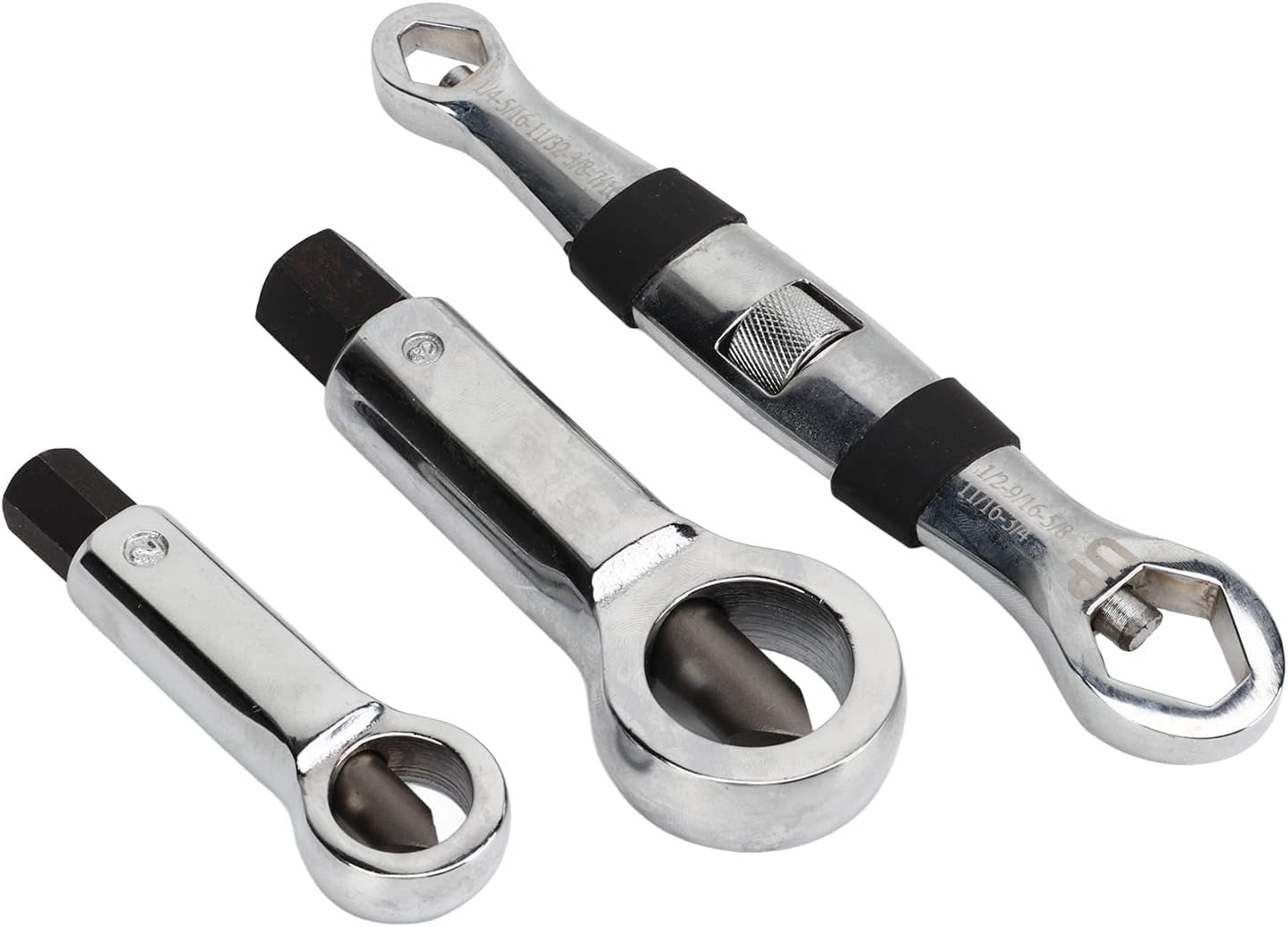 Amazon.com: Nut Splitter Set, Screw Nut Removal Tools Heavy Duty Steel ...