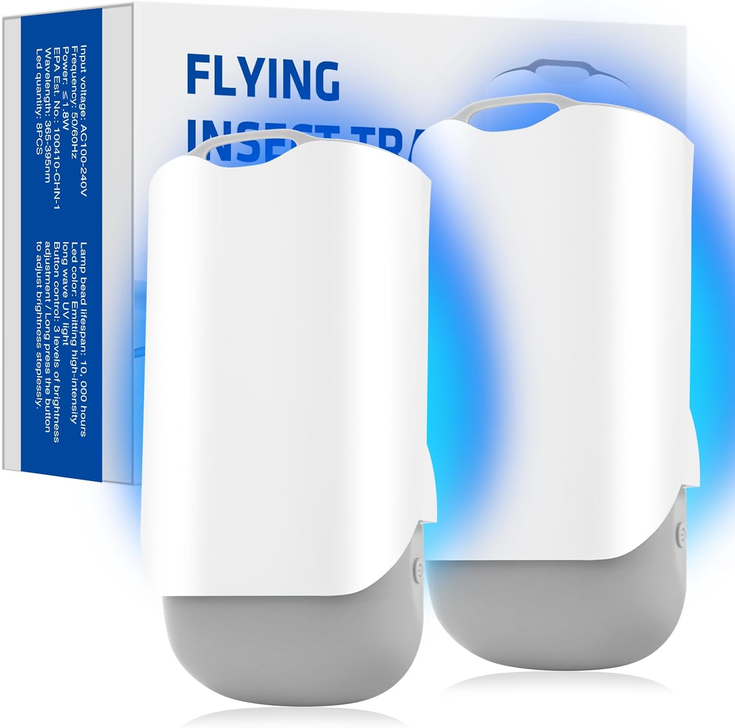 Amazon.com : 2-Packs Home Indoor Plug-in Fly Trap for Flies, Fruit ...