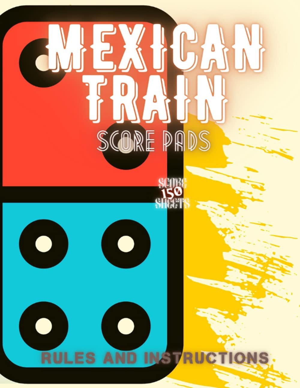 Buy Mexican Train Score Pads 150 Score Pages: 8,5 x 11 " Mexican Train ...
