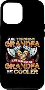 Amazon.com: iPhone 12 Pro Max Axe Throwing Grandpa Axe Thrower ...