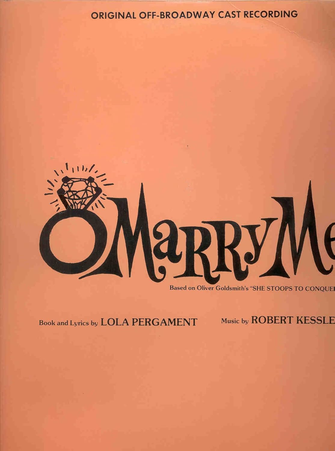 Lola Pergament, Robert Kessler - O Marry Me - Amazon.com Music