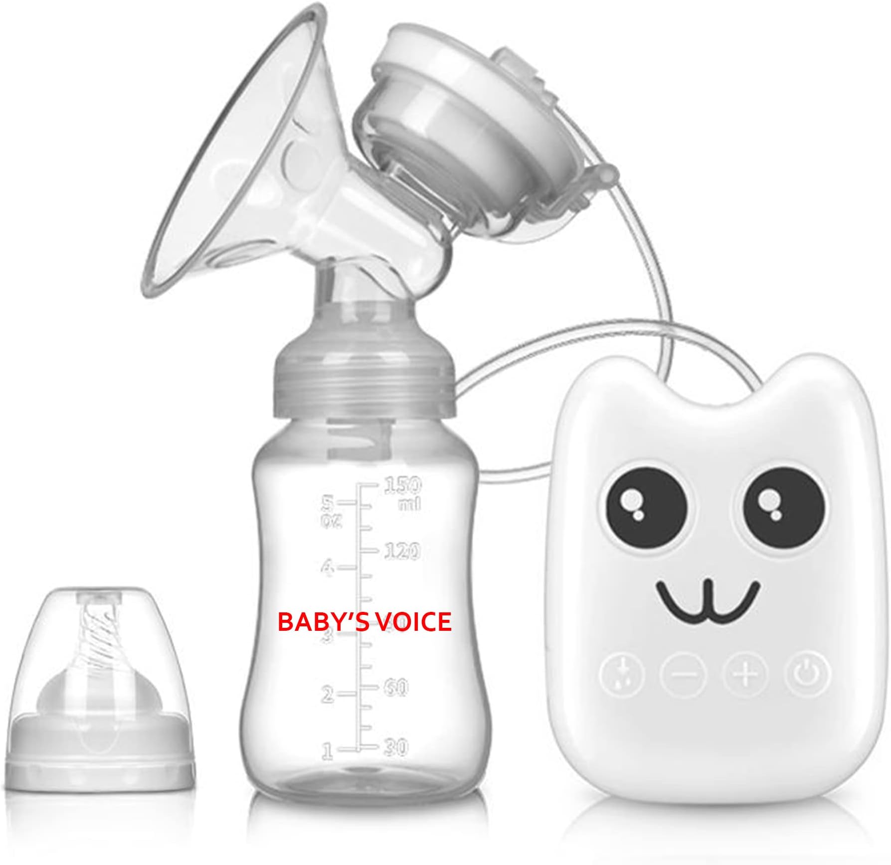 Buy Baby's voice Electric Breast Pumps, Safe Milk Storage Dual with USB ...