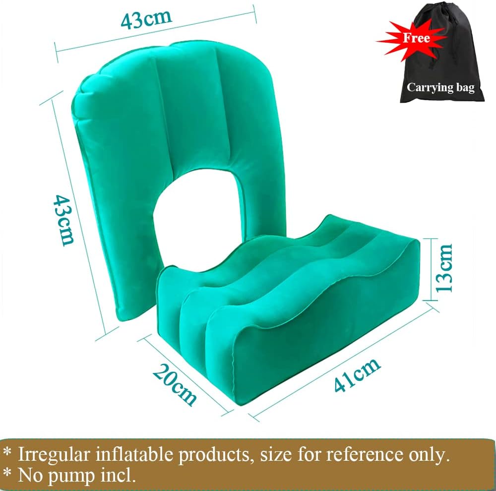 2in1 Inflatable Brazilian Butt Lift Pillow, Portable BBL pillow with ...