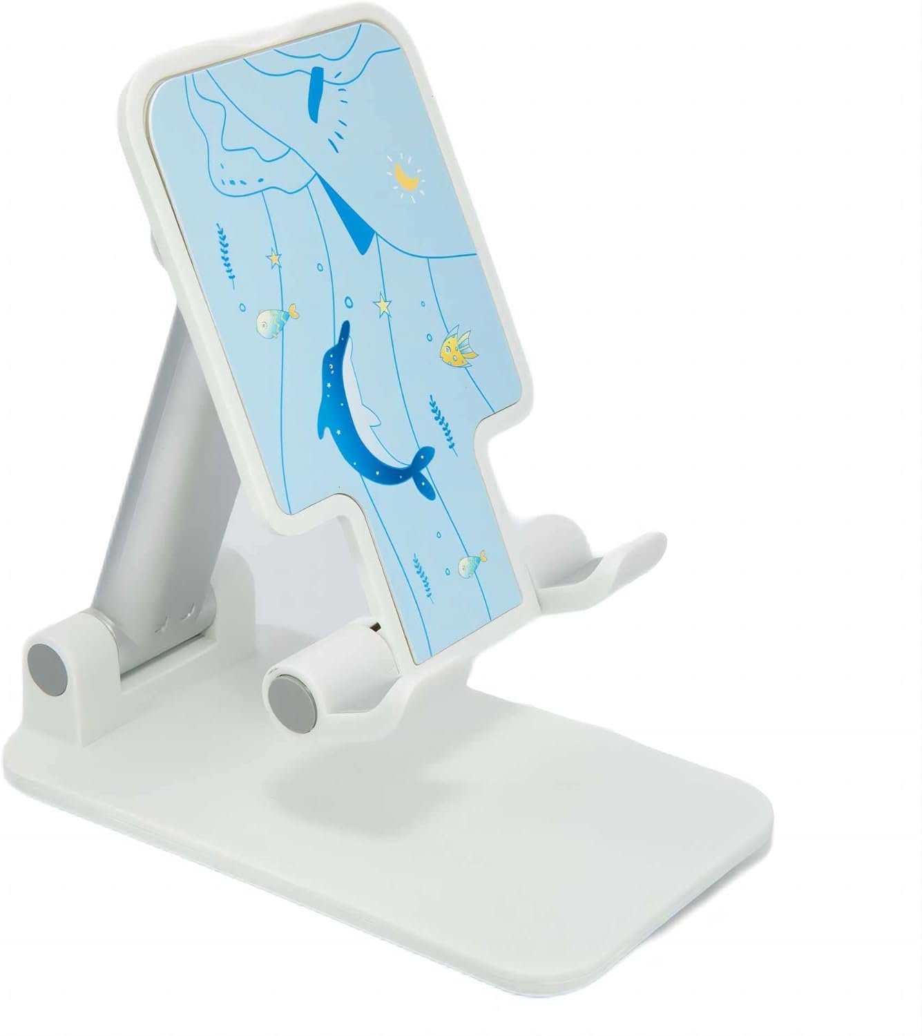 Amazon.com: Foldable Phone Stand, Adjustable Angle and Height Desktop ...