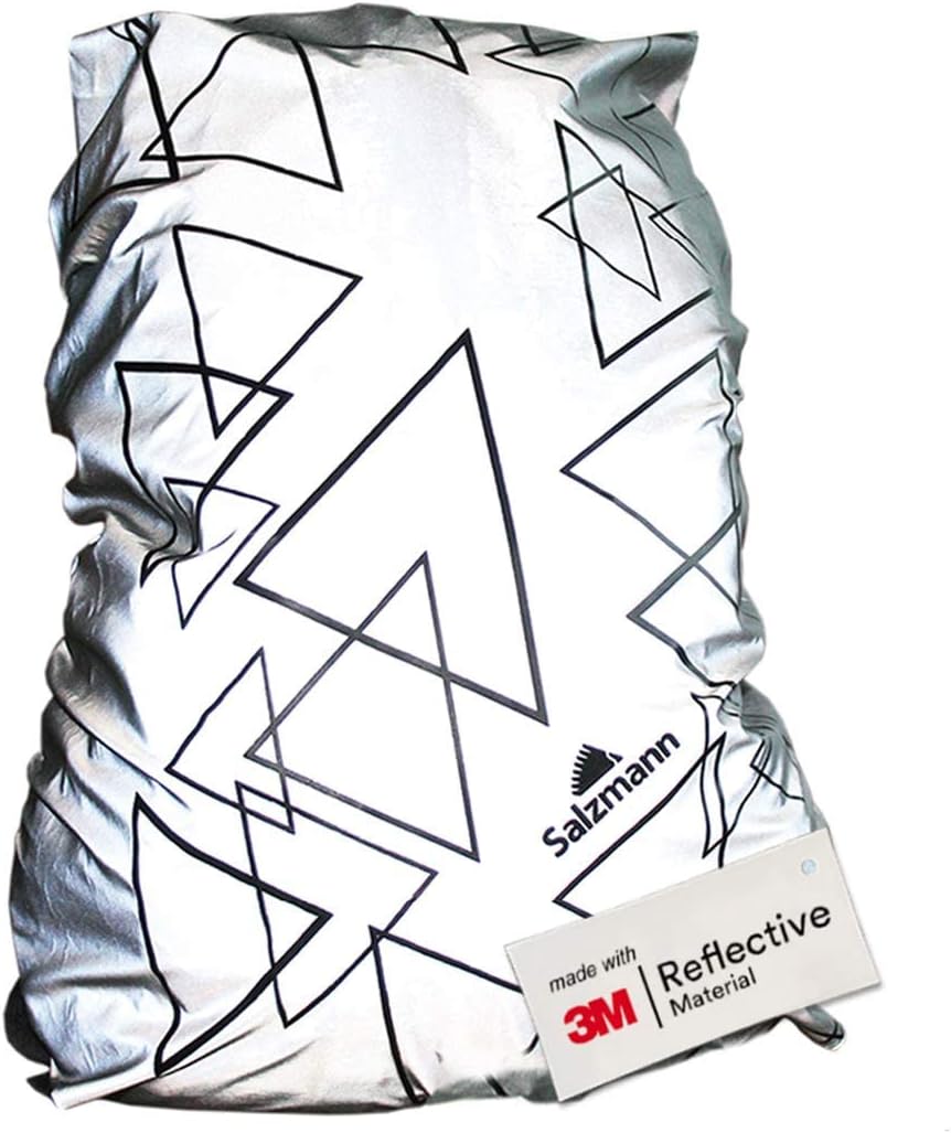 Amazon.com : Salzmann Reflective Backpack Cover – High-Vis, Waterproof ...