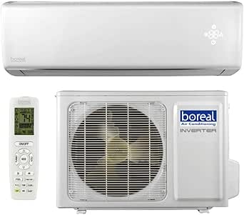 Amazon.com: Boreal BRISA 12,000 BTU 17 SEER Wall Mount Ductless Mini ...