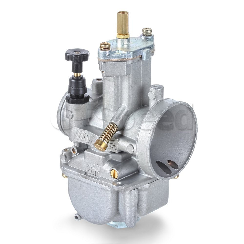MIT Motors - OKO PWK 26mm Flat Slide Carburetor Kit - Universal 2/4 Stroke Cycle 80cc 100cc ...
