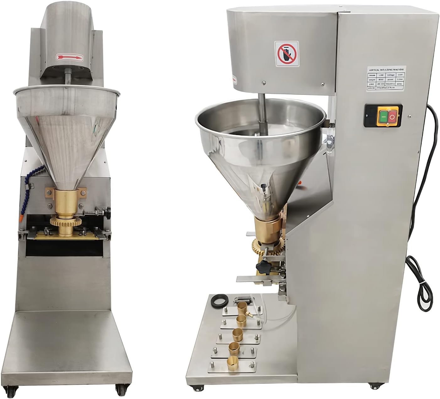 Amazon.com: INTSUPERMAI Commercial Meatball Forming Machine 1100W ...