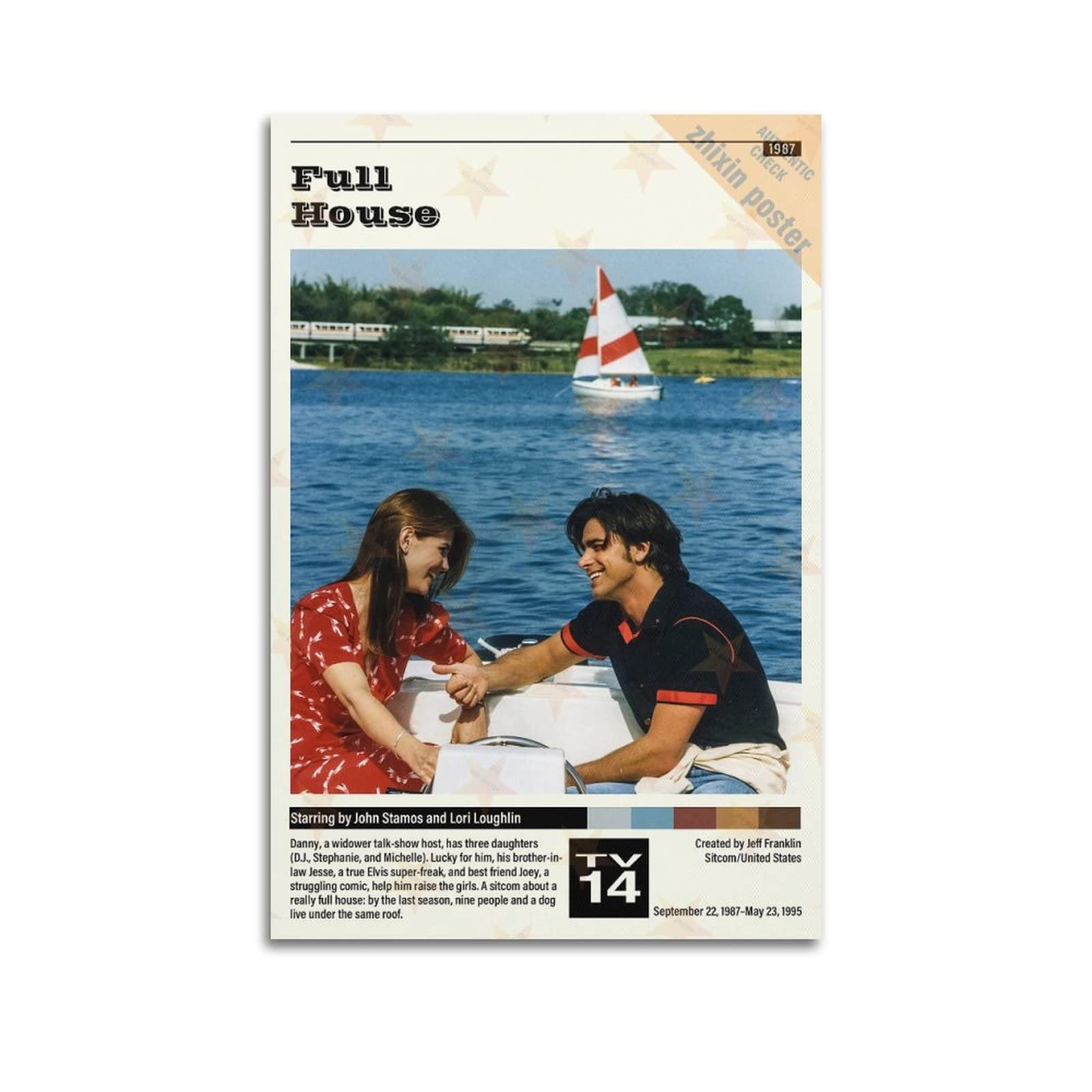 Snapklik.com : Full House Tv Series Show Poster Decorative Painting ...