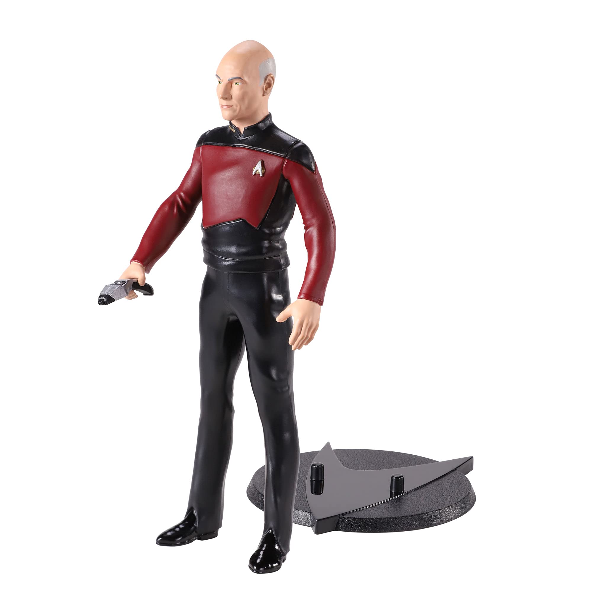 The Noble Collection Star Trek Bendyfigs Picard - 7.5in (19cm) Noble ...