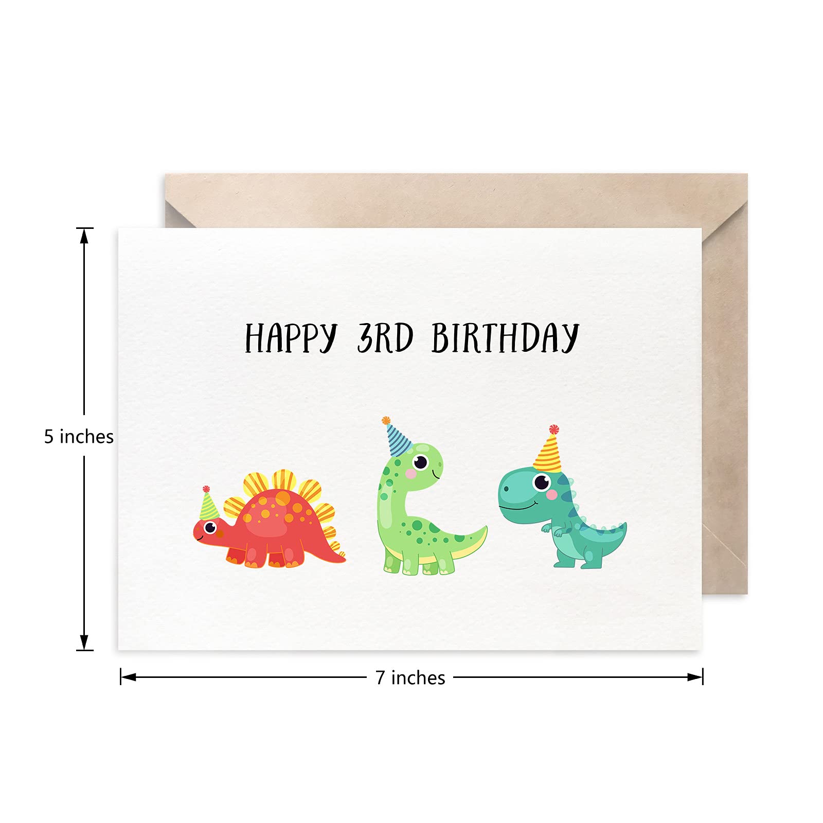 3rd Birthday Invitation Border Gold Metallic Glitter 3rd Birthday