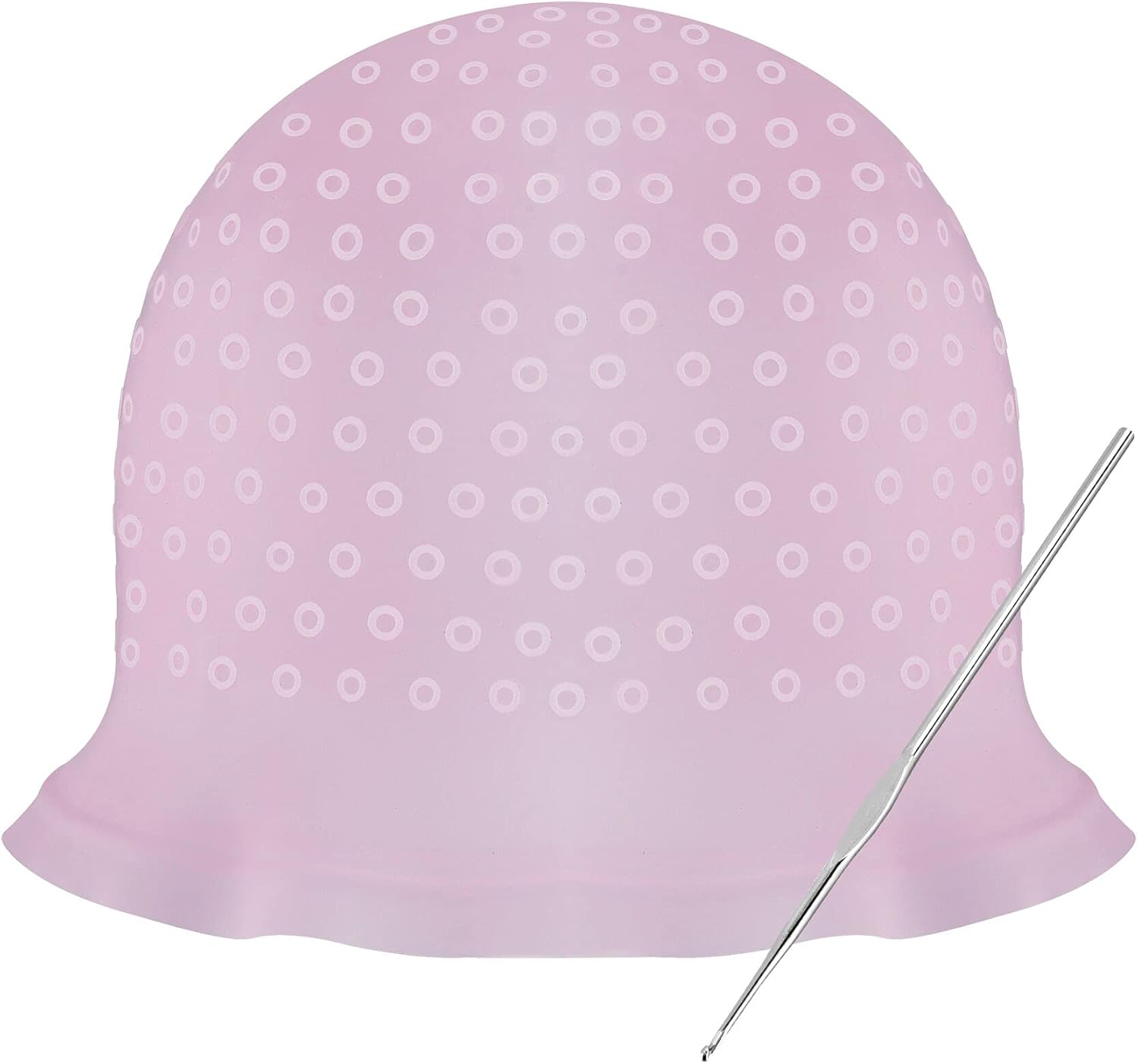 Hair Color Cap Silicone Highlighting Cap Reusable Solon Hairdressing ...