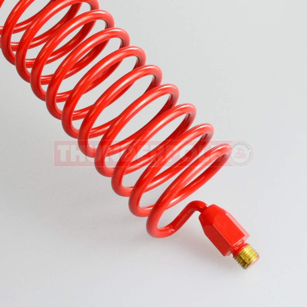 Thunderpole Orbitor HD | Heavy Duty Aerial CB Radio Antenna | Red ...