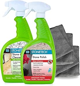 Amazon.com: StoneTech Stone & Tile Cleaner and Stone Polish Duo – Daily ...